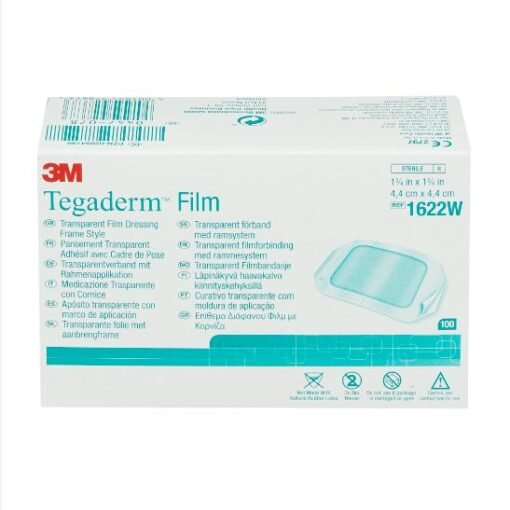 3M 美膚貼 - 3M 1622W Tegaderm Film 防水透氣敷料 4.4 x 4.4cm ,100片/盒 - CK Shop - 溱祈有限公司 Chun Ki Medical ...